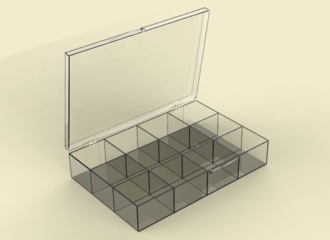 Plastic Compartment Containers - Mazer Wholesale, Inc.